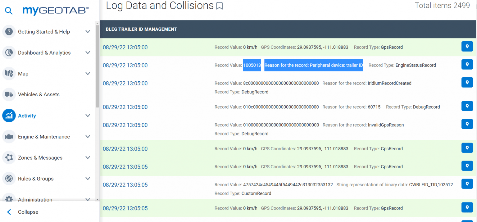 Smart Trailer Inventory for Freight and Coupling Logistics
